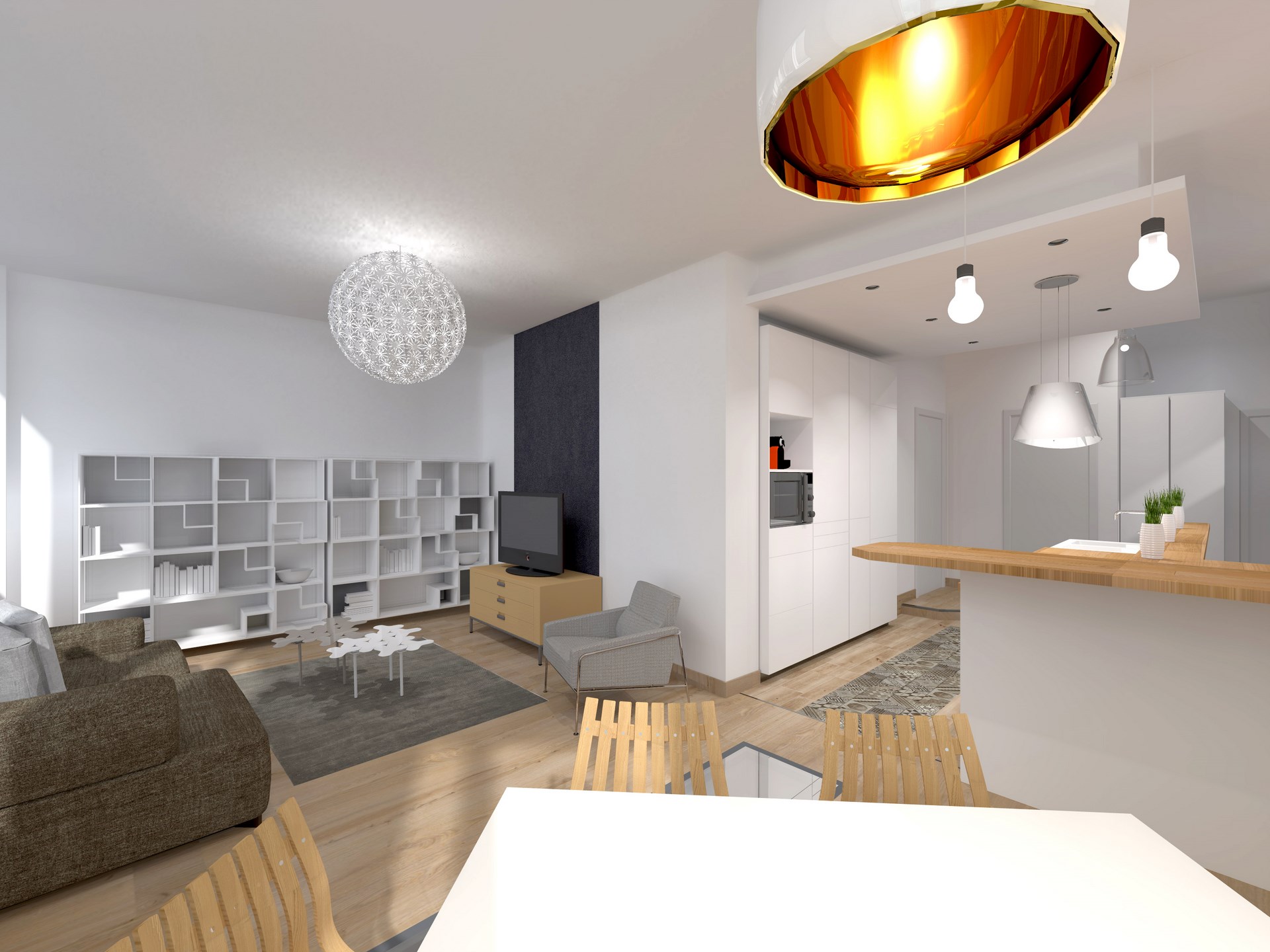 Souplex Père Lachaise, transformation commerce en appartement ...